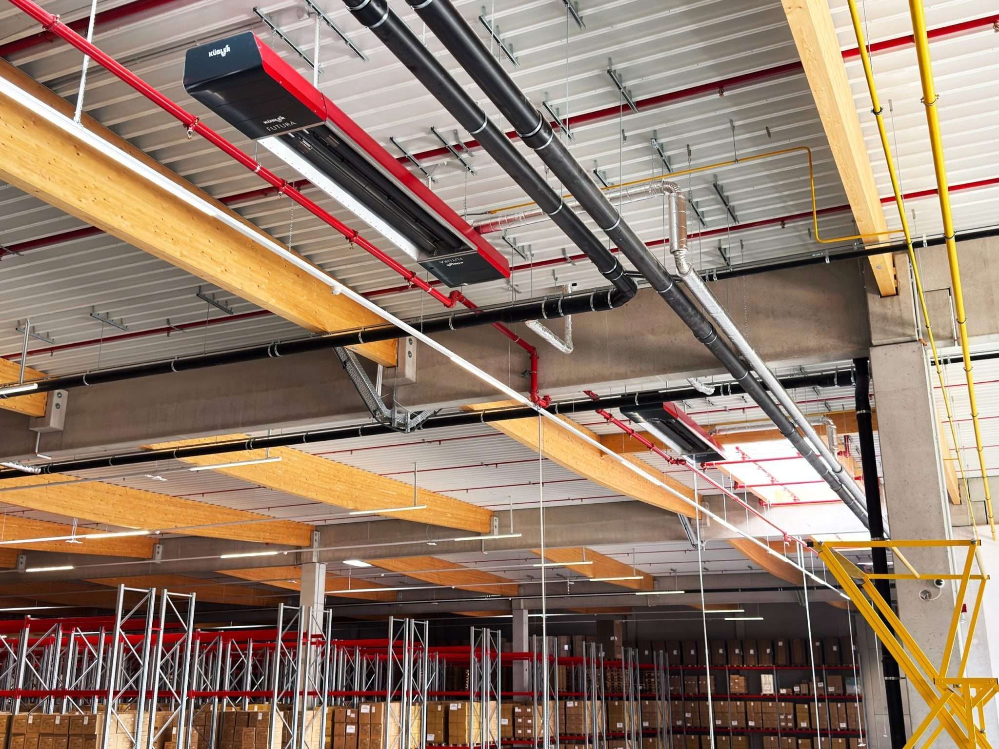 GROUP7 AG: We wanted a hall heating system that looks to the future